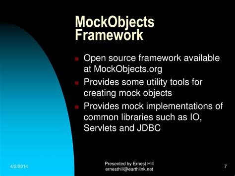 Ppt Mocking Your Objects With Impunity Powerpoint Presentation Free
