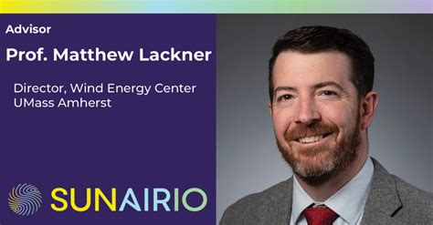 Sunairio Adds Prof Matthew Lackner To The Team Sunairio