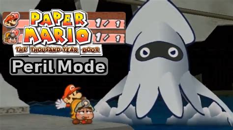Paper Mario Ttyd Blooper Peril Mode Youtube