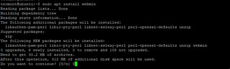 How To Install Webmin On Ubuntu 2004