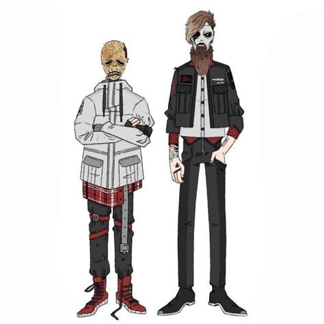 Pin De Deadleafz En Slipknot Creepypastas Banda Personajes