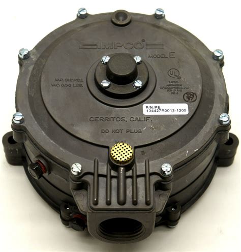 Impco Propane Pe E Lpg Regulator Converter New Positive Low Pressure