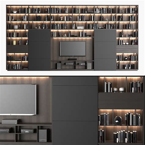 Wall System Poliform 3d Model 29 Unknown Max Obj Free3d