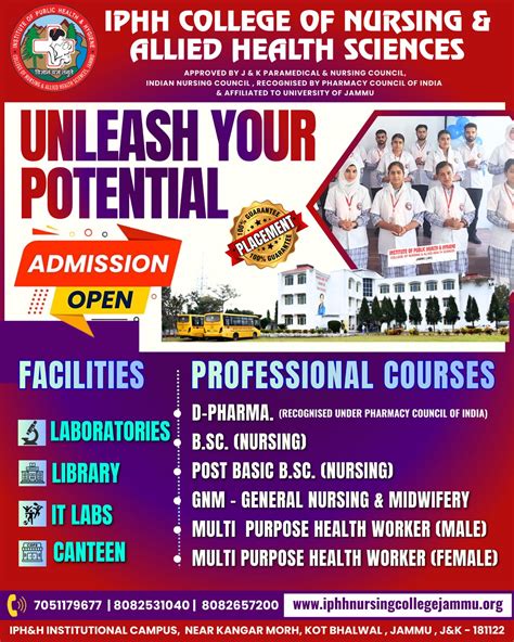 Iphh College Of Nursing And Allied Health Science Jammu