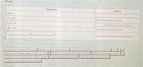 Solved Proof Perpendicular Transversal Theorem Alternate Exterior