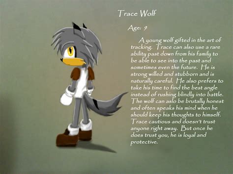 Sonics Legacy Young Trace By Xxstorywolfxx On Deviantart