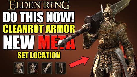 Elden Ring How To Get Secret Legendary Tank Armor Set Cleanrot Greaves