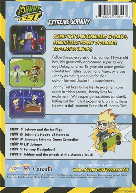 Johnny Test Extreme Johnny Dvd Dvd Empire