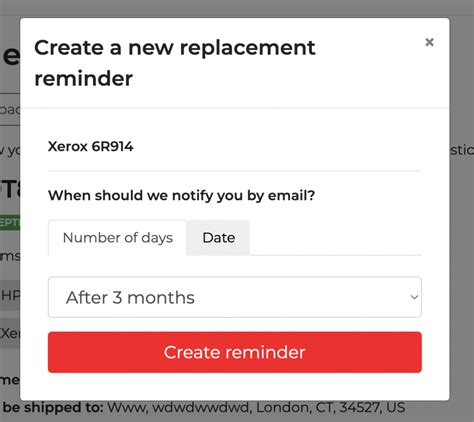 Set A Reminder Program Ensure You Always Have Printer Consumables On Hand