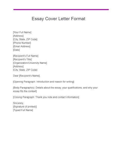 10 Essay Cover Letter Examples How To Write Tips Examples