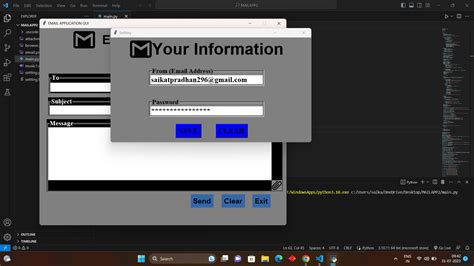 GitHub Goriblok Mail Application With GUI
