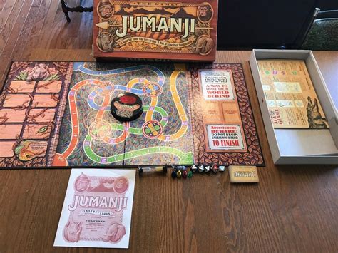 Original Vintage Jumanji Board Game 1995 100 Complete 1940791313