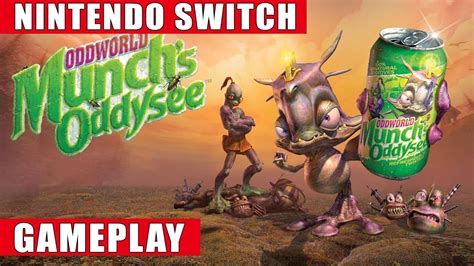 Oddworld Munchs Oddysee Nintendo Switch Gameplay Youtube