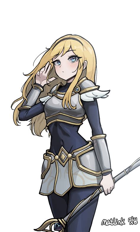 Lux League Of Legends Drawn By Matlink Danbooru