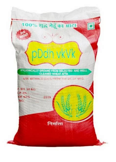 Pp Woven Atta Packaging Bag At ₹ 110 Kg Flour Bag In New Delhi Id