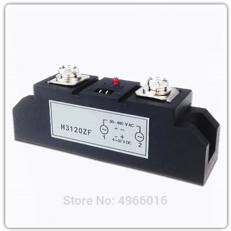 Original 120a Solid State Relay H3120zf Input Dc 3 Vicedeal