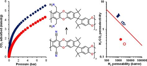 Enhancement Of Co2 Affinity In A Polymer Of Intrinsic Microporosity By Amine Modification