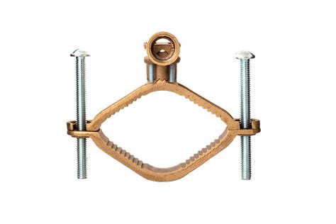 Bronze Ground Clamp For Rigid Conduit 2 1 2″ To 4″ Pipe 1 2″ Hub