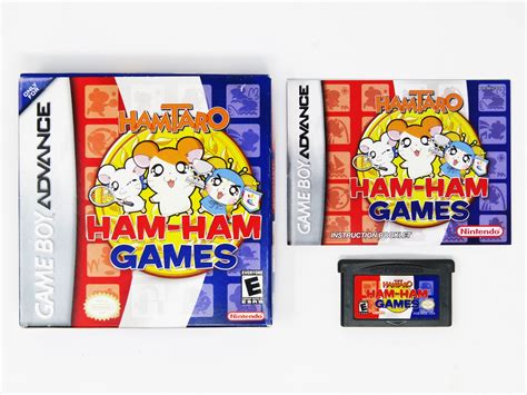 Hamtaro Ham Ham Games Game Boy Advance Gba Retromtl