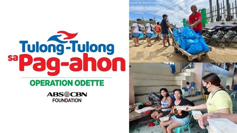 Mga Nasalanta Ng Bagyong Odette Nakaramdam Ng Kalinga Mula Sa Abs Cbn