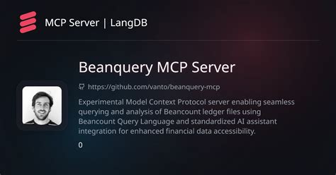 Beanquery Mcp Server Langdb