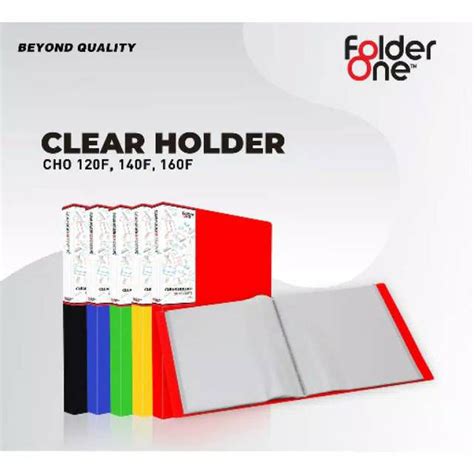 Dokumen Keaper Clear Holder 60 Sheet