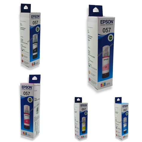 Epson Original 057 Ink Bottles For Ecotank Printers L8050 L18050 L