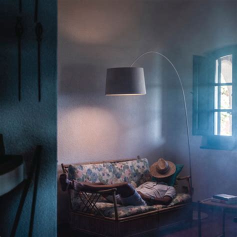 Foscarini Twiggy Wood Led Stehleuchte Greige Lampenweltde