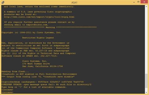 Cisco ASA Initial Setup CCNA Security