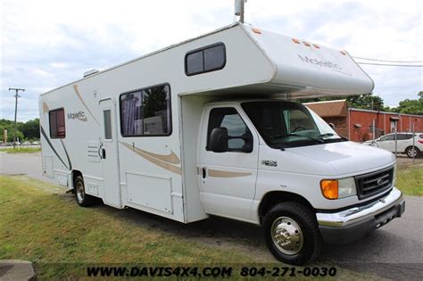 2004 Ford E Series Van Econoline E 450 Sd Majestic Class C Motorhome