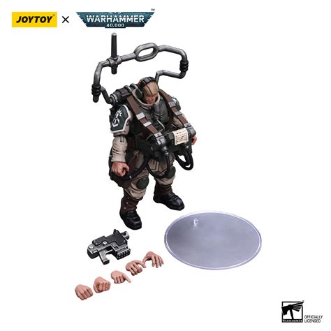 Astra Militarum Cadian Command Squad Veteran With Master Vox