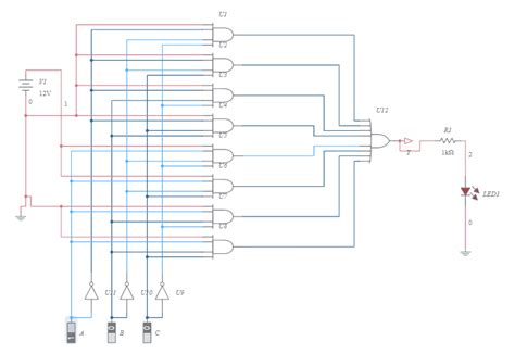 Input Multiplexer Multisim Live