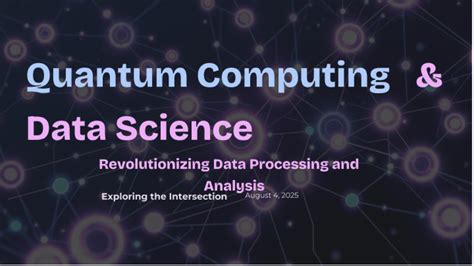 Quantum Computing And Data Science
