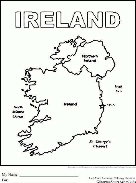 Free Printable Blank Map Of Ireland Download Free Printable Blank Map