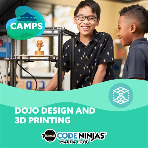 Code Ninjas 3d Printing And Design Camp In This Facebook