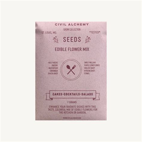 Edible Seed Mix Joli Jardin