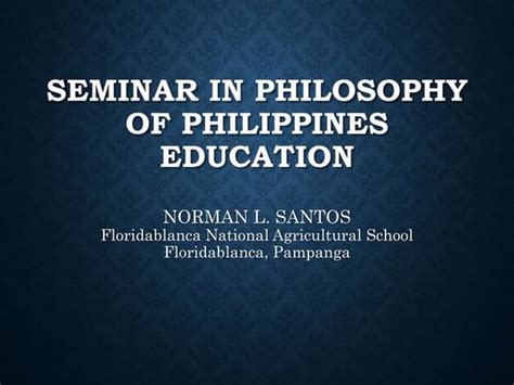 Legal Bases Of Philippine Educational System Pdf
