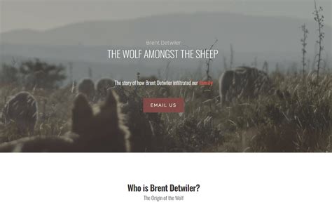 Publicly Acknowledged The Statement On His Affair Brent Detwiler