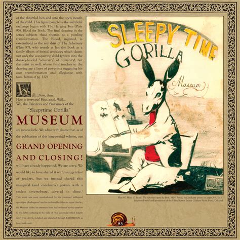 Sleepytime Gorilla Museum Grand Opening And Closing Joyful Noise