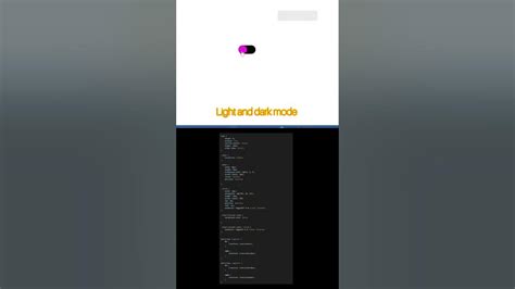 Light And Dark Mode Btn Htmlcssand Javascript Droodon Youtube