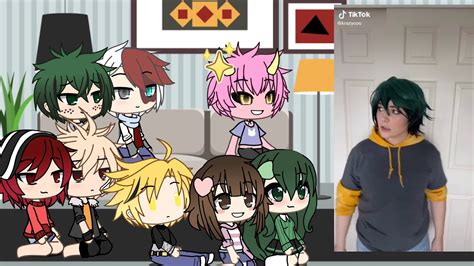 Mha React To Tik Toks First Video Gacha Life Mha Baku X My Xxx Hot Girl