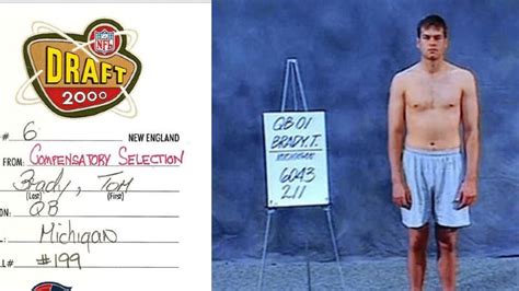 Tom Brady Fue La Selección 199 Del Draft Del 2000 ¿qué Le Pasó A Los 6