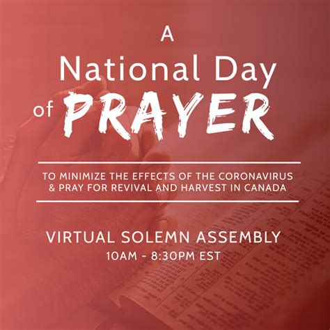 National Day Of Prayer Template Postermywall
