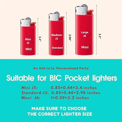 Bic Lighter Dimensions