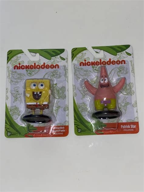 Spongebob Squarepants And Patrick Star Toy Figurine Figure Cake Topper