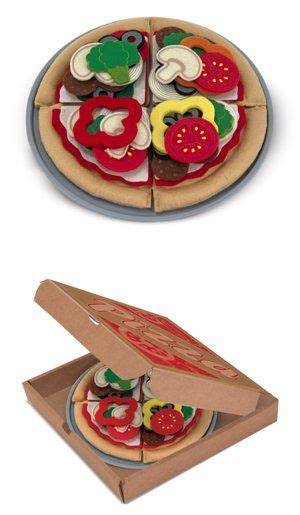 Felt Play Food Pizza Set Vilten Speelgoed Vilten Voedsel Vilt Eten