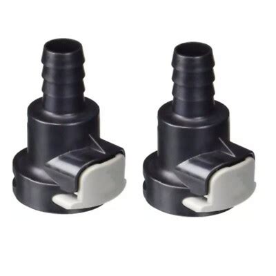 2pcs Attwood Universal Sprayless Marine Fuel Connector Female 14 Npt