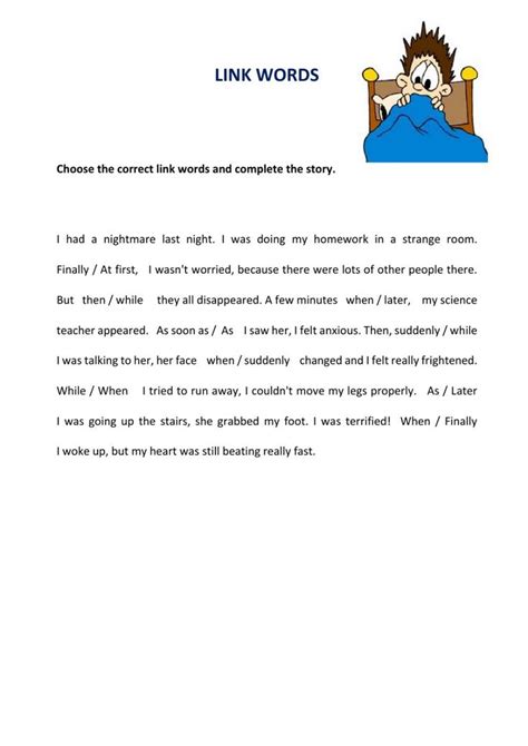 A Page From The Book Link Words With An Image Of A Hedge In Bed