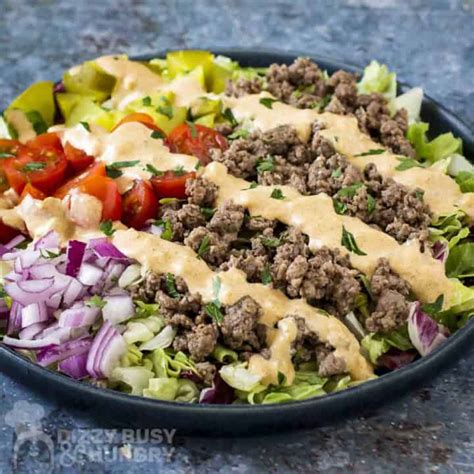 Homemade Big Mac Bowl Simple And Budget Friendly Dizzy Busy And Hungry