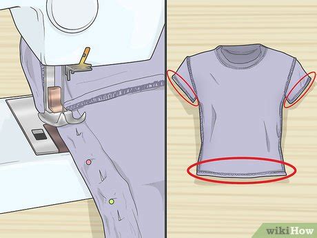 4 Easy Ways To Modify Your T Shirt With Pictures